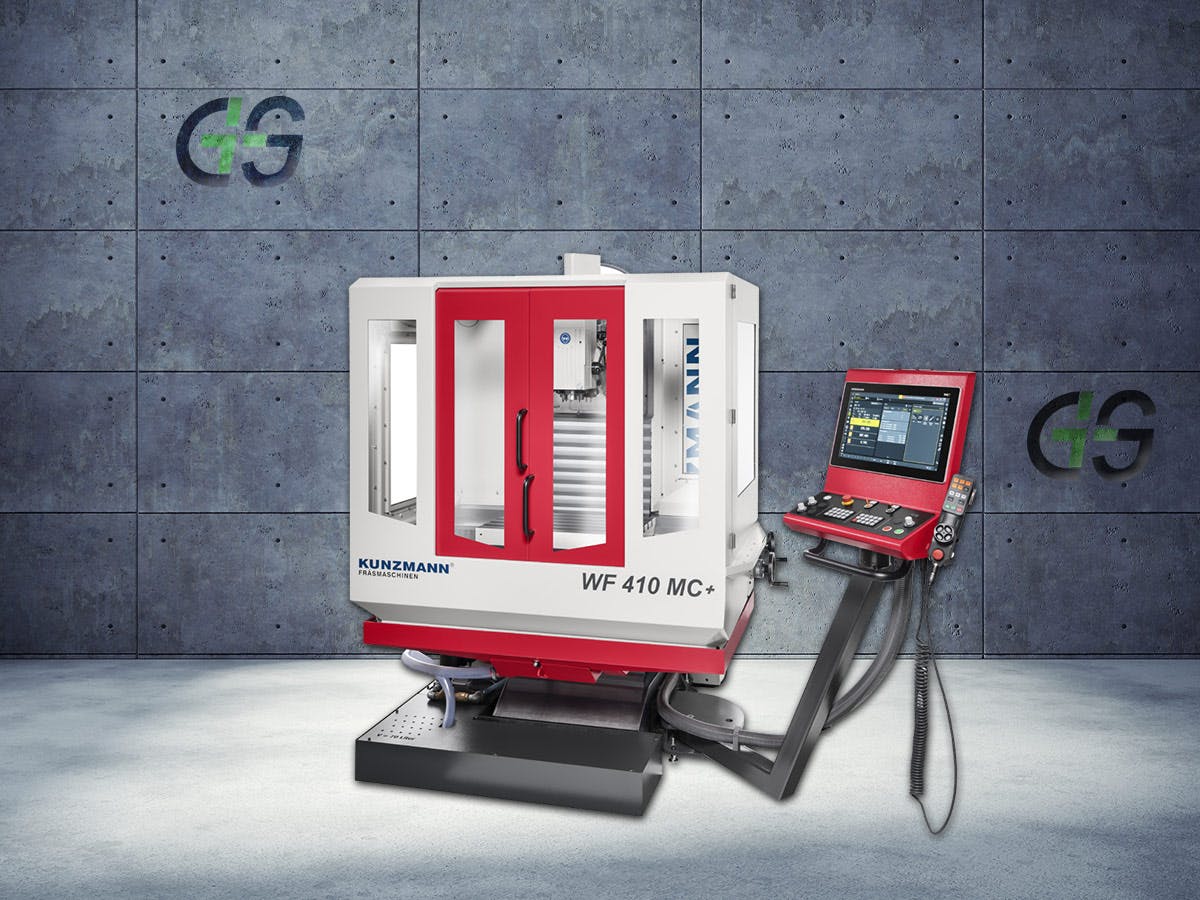 KUNZMANN WF 410 MC+ | Manual and CNC-operated milling machine