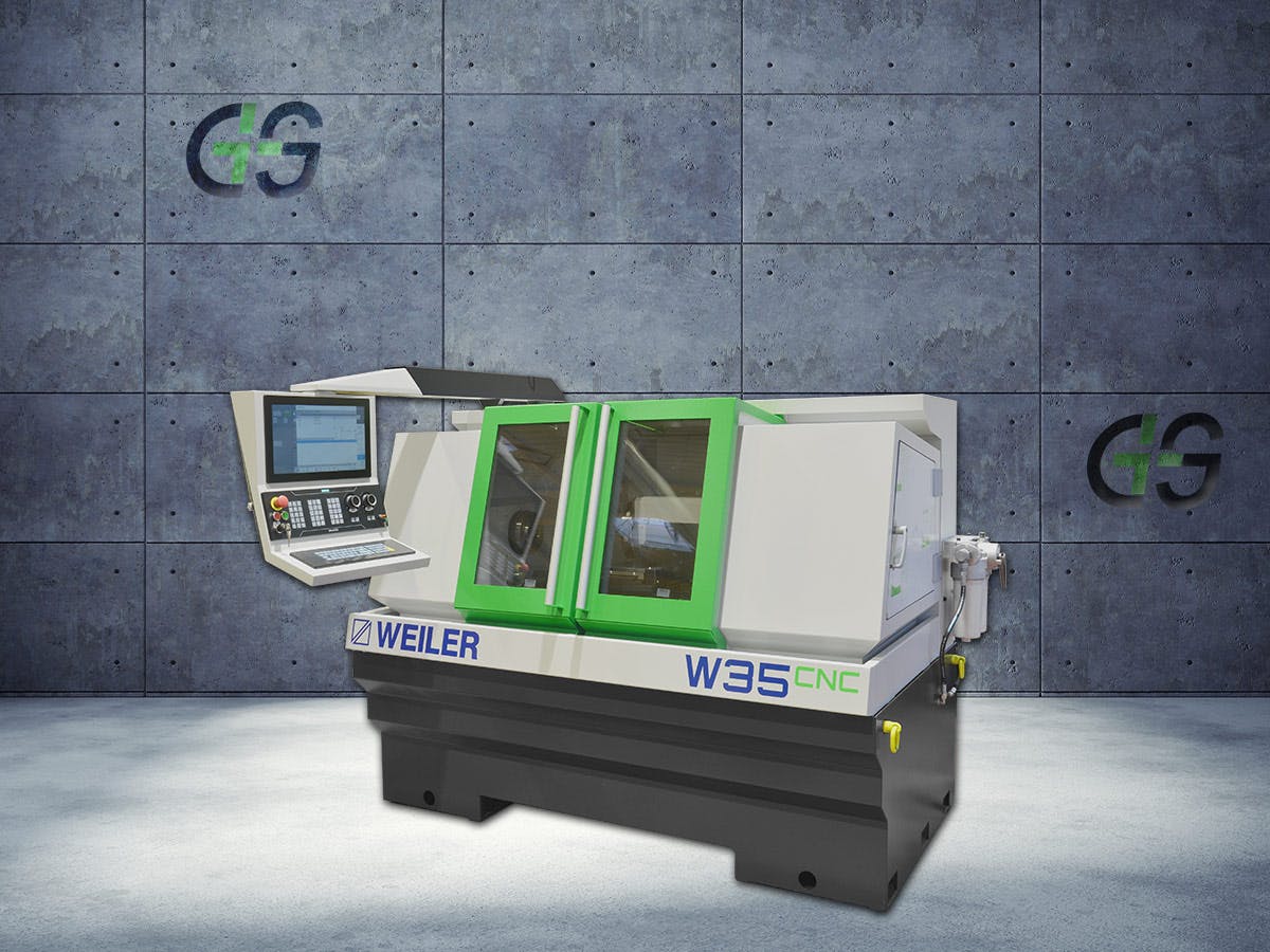 WEILER W 35 CNC | The universal CNC lathe for toolmaking