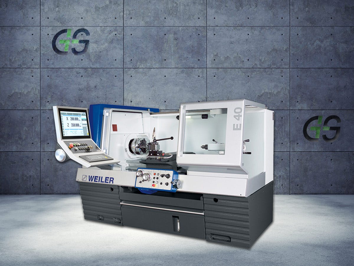 WEILER E 40 – Drehmaschine - zyklengesteuert