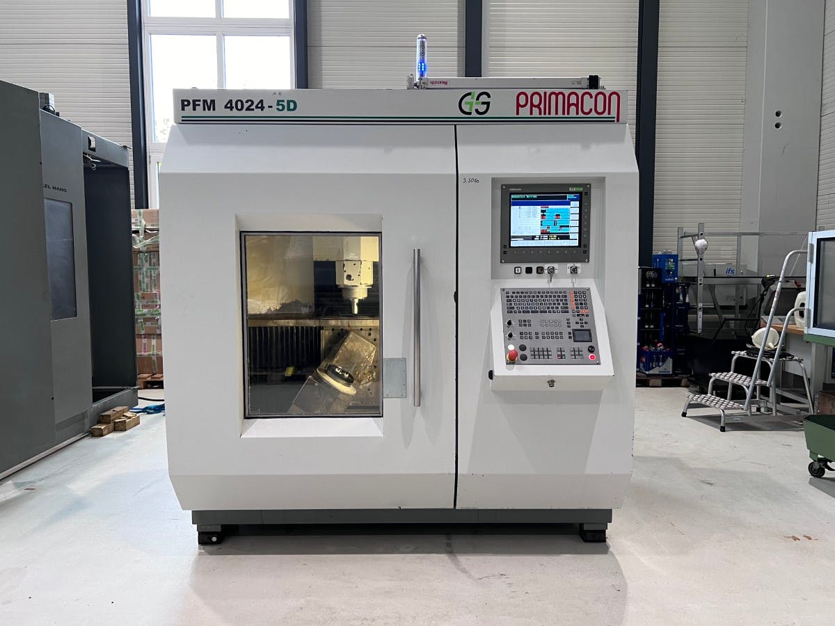 Primacon PFM 4024-5D – 5-axis machining centre Used machine