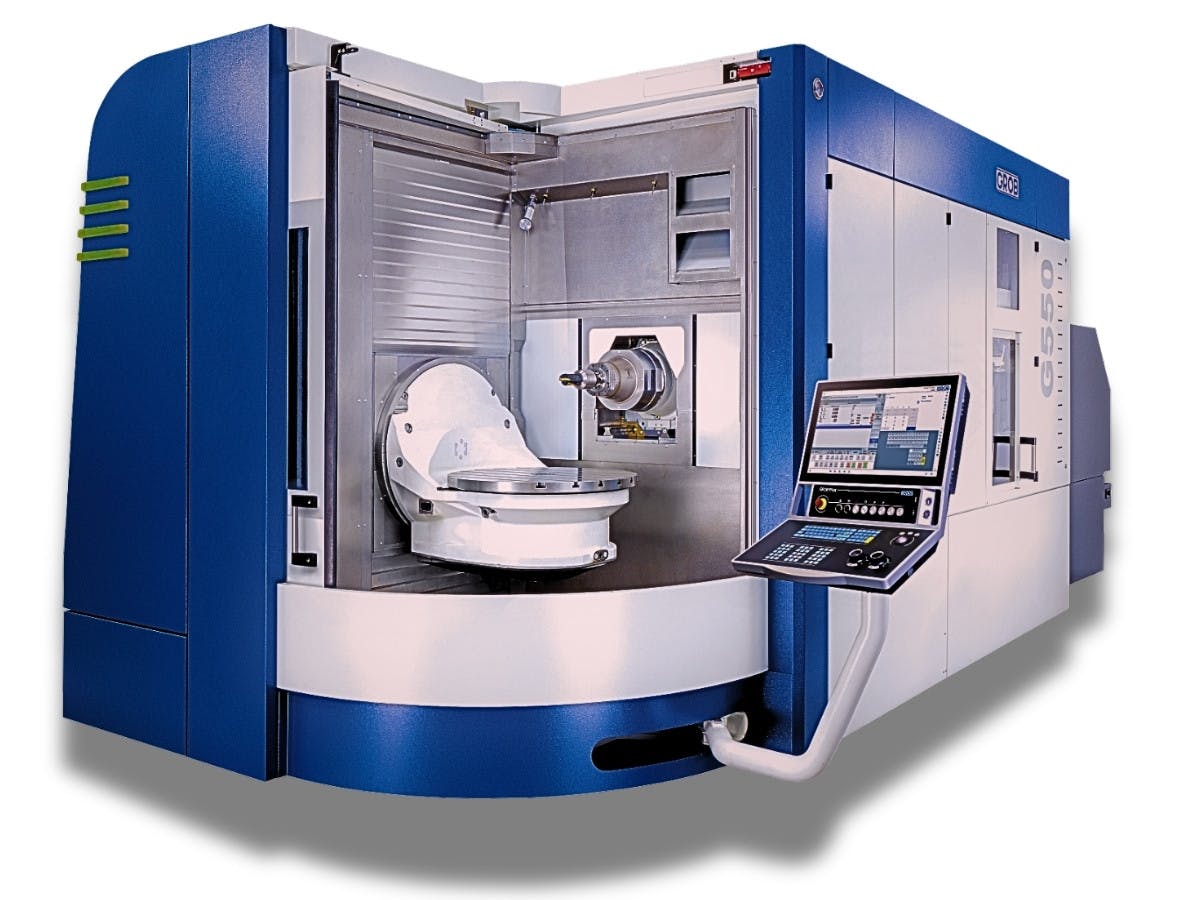 GROB G 552 – 5-axis machining centre Used machine