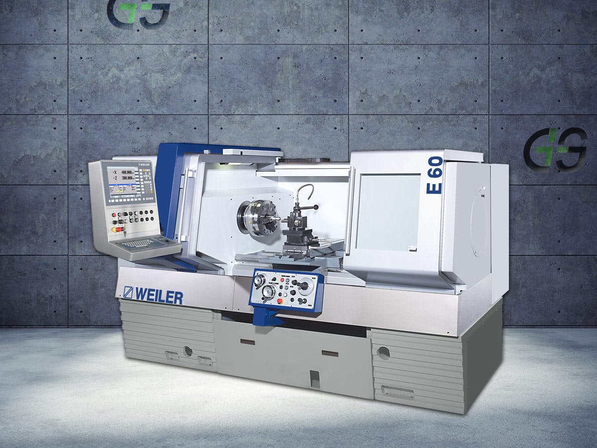 WEILER E 60 x 1000 – Cycle-controlled lathe (New machine)