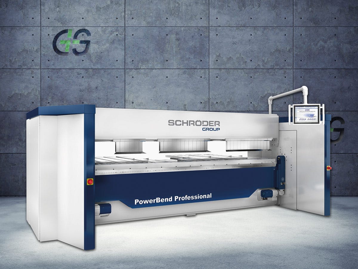 Schröder PowerBend Professional – Swivel bending machine (New machine)