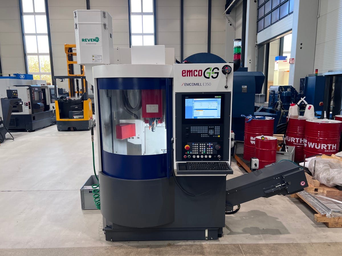 EMCO Emcomill E350 – 3-axis machining centre