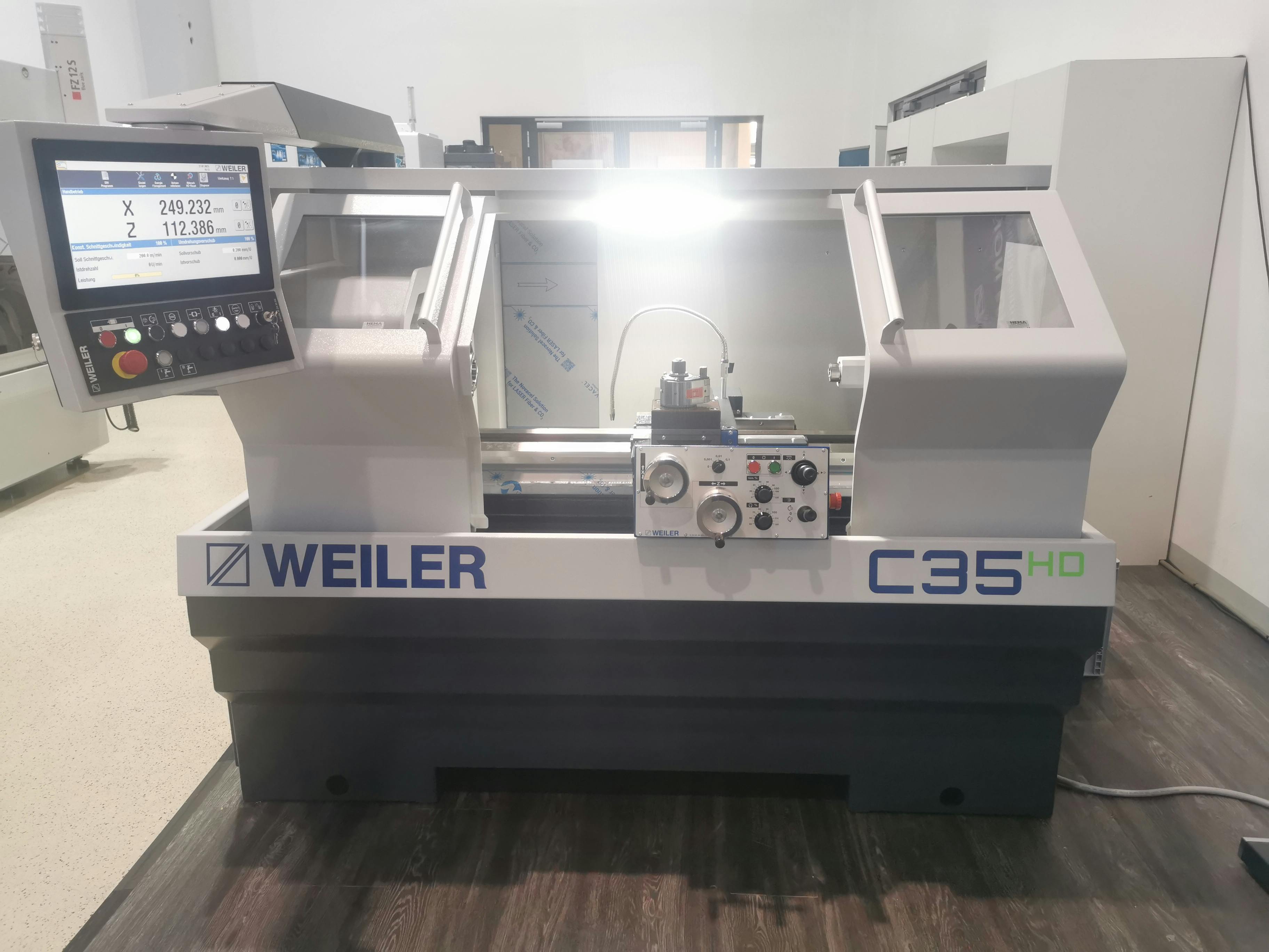 WEILER C35 HD – Drehmaschine - konventionell (Neumaschine)